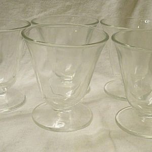 Hazel-Atlas | Dining | Vtg Hazel Atlas Dessert Sherbet Dishes Set Of 5 ...